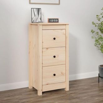 vidaXL Buffet 40x35x80 cm bois massif de pin Vidaxl