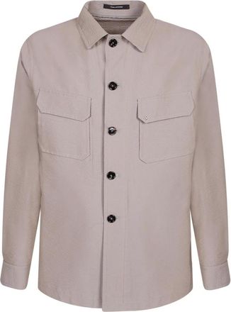 Tagliatore Homme, Chemises, Beige, Taille: L Casual Chemises
