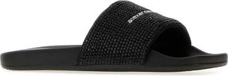Alexander Wang Hotfix Slipper - Black