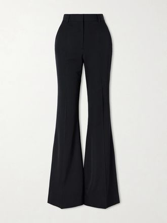 Stella McCartney Pantalon &Eacute;vas&eacute; En Laine - Noir