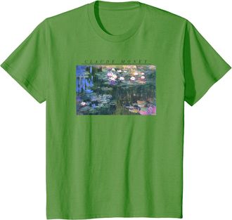 Trendy Apparel Trendy Claude Monet Lily Pad Picture T-Shirt