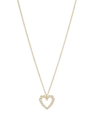 Sophie Bille Brahe 18kt Soprano Coeur Gelbgoldhalskette mit Diamanten