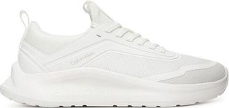Calvin Klein Sneakers Light Eva Run Sock Mesh HW0HW03023 Wei&szlig;