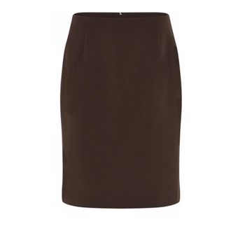 C.Ro Brauner Rock - Stilvolles Modell - - Skirts - Damen - Braun - XL