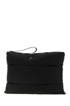 Moncler Mens Black Nylon Caradoc Laptop Case 999 Extra-Accessori Accessory