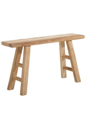 Livetastic Hockerbank, Natur, Holz, Recyclingholz, vollmassiv, 90x50x25 cm, Esszimmer, B&auml;nke, Sitzb&auml;nke