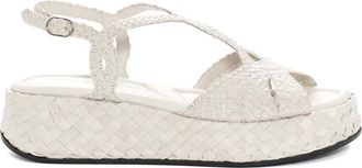 Pons Quintana Femme, Chaussures, Blanc, Taille: 40 EU Maui Platform Sandal