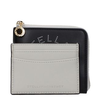 Stella McCartney Womens Black Leather Wallet