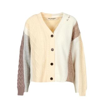 Roy Rogers V-Ausschnitt Cardigan - - Knitwear - Damen - Mehrfarbig - M