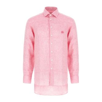 Etro Homme, Chemises, Rose, Taille: L Roma Shirt