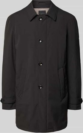 Bugatti Mantel mit Kentkragen