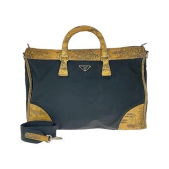 Prada Pre-owned Cuir sacs-prada - Homme - Pre-owned - Noir - Taille: ONE Size