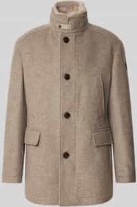 Joop Regular Fit Kurzmantel aus Woll-Mix Modell Gary