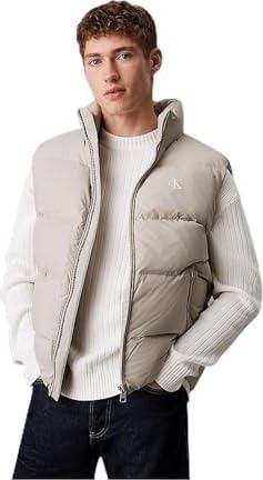 Calvin Klein Veste sans Manches Homme Essentials Down Vest Veste Matelassée, Gris (Flint Gray), XL