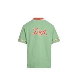 Dr&ocirc;le de Monsieur Chemise brod&eacute;e &agrave; manches courtes en coton