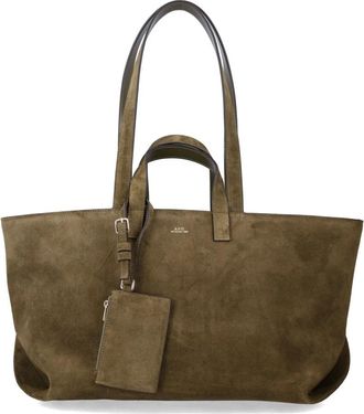 A.P.C. A.p.c., Femme, Sacs, Vert, Taille: ONE Size Le Drummer bag