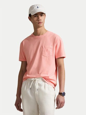 Polo Ralph Lauren T-Shirt 710969628005 Rosa Custom Slim Fit