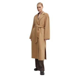 Day Birger Et Mikkelsen Wright - Double Faced Wool - - Coats - Damen - Braun - M