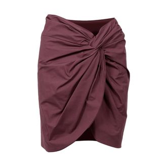 Federica Tosi Femme, Jupes, Violet, Taille: 40 FR Jupe nou&eacute;e