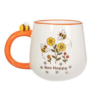 Sass & Belle Retro Bee Happy Kaffeetasse