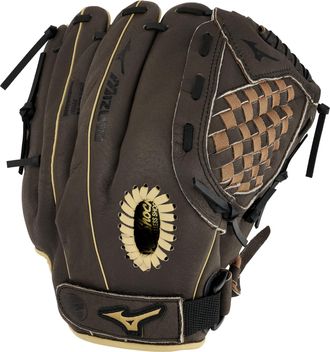 Mizuno Prospect PowerClose Baseball-Handschuh f&uuml;r Jugendliche, Unisex, GPP1150Y3, Braun Tartan Flex Web, 11.5