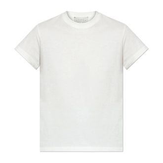 STUDIO NICHOLSON Femme, Tops, Blanc, Taille: 38 FR Marine T-Shirt