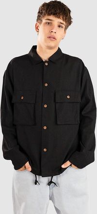Anerkjendt Akotto Cot-Linen-Vis Overshirt Jacke caviar