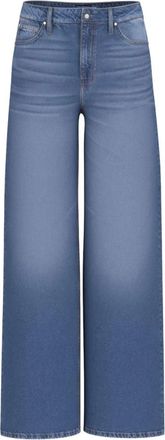 Guess Femme, Jeans, Bleu, Taille: W32 Bellflower Wide Jeans