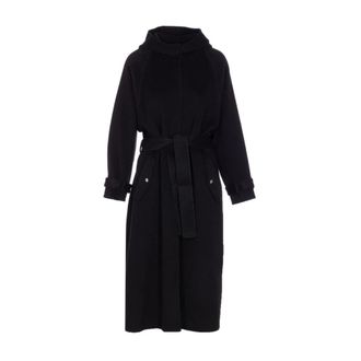 Pinko Stilvolle M&auml;ntel f&uuml;r Frauen - - Coats - Damen - Schwarzk - M