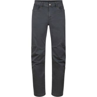 Chillaz M Squamish Pant Blau - Elastische solide Herren Kletterhose, Größe L - Farbe Grey Blue