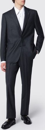 Tagliatore Costume deux pi&egrave;ces en pure laine vierge avec veste droite