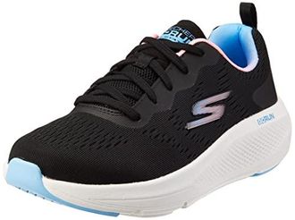 Skechers Femme Go Run Elevate-Double Time Chaussure de Course sur Route, Noir, 38.5 EU