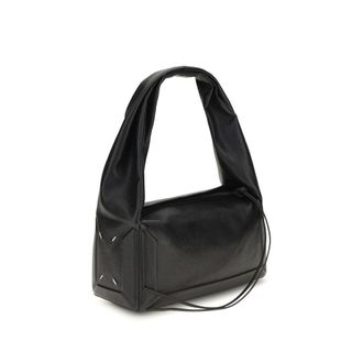 Maison Margiela Womens East West Shoulder Bag Black Mutton