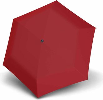 Knirps Regenschirm Mini Duomatic Dark Chili dunkelrot