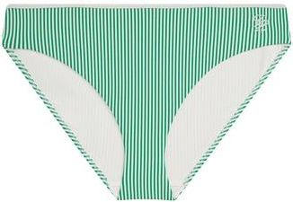 Tommy Hilfiger Bas de maillot de bain ray&eacute; &agrave; logo brod&eacute;