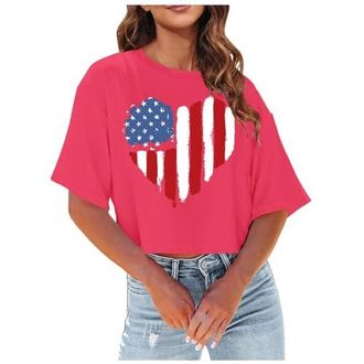 Generic Hauts courts d&eacute;t&eacute; &agrave; manches courtes pour femmes 2025 graphique d&eacute;contract&eacute; coupe ample t-shirts courts mignons pour sortir, demi-chemises basiques, t-