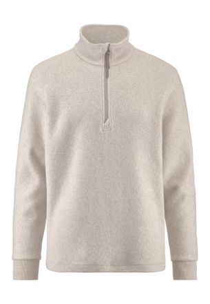 Hessnatur Fleece Troyer Relaxed Herren aus Reiner Bio-Baumwolle | nachhaltig und fair hergestellt (Fair Wear Foundation)