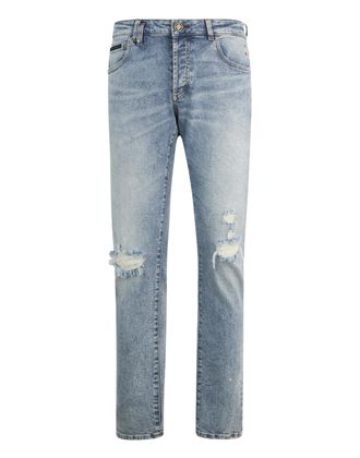 Philipp Plein Super Straight Cut Jeans Basic
