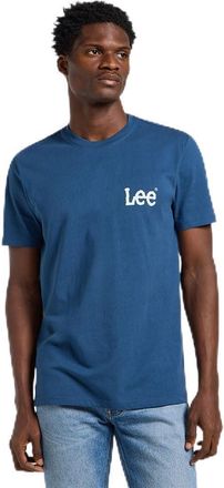 Lee Herren Medium Wobbly Tee T-Shirt, Orion Blue, XL EU