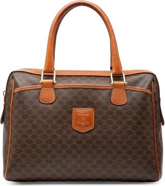 Celine Crossbody Bags - Macadam Coated Canvas Handbag - Gr. unisize - in Braun - f&uuml;r Damen