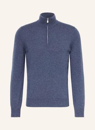 Brunello Cucinelli Brunello Cucinelli Cashmere-Troyer blau