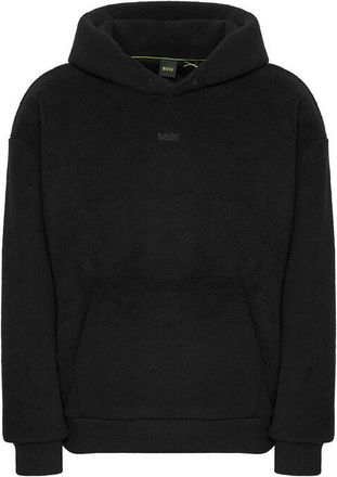 HUGO BOSS Sweatshirt Sw_Teddy Sly 50569779 Schwarz Relaxed Fit