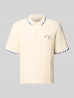 Jack & Jones Regular Fit Poloshirt in Strick-Optik Modell Menton