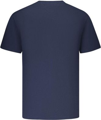Tommy Hilfiger Logo-Print Cotton T-Shirt - Navy