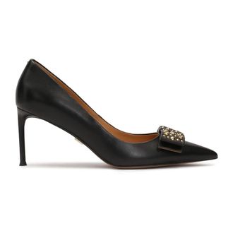 Kazar Schwarze Pumps mit gro&szlig;en verzierten Schleifen - - Shoes - Damen - Schwarzk - 37 EU