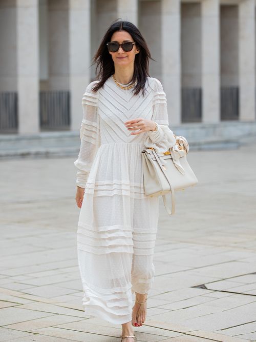 look robe blanche
