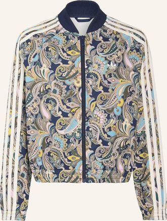 adidas Originals Adidas Originals Sst Paisley Originals Jacke, Locker Und K&uuml;rzer Geschnitten blau