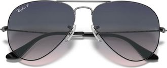 Ray-Ban Aviator Rb3025 Polarized - unisex - Accessoires - Gris - Taille: 58 MM