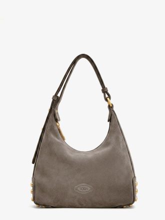 Tod's Mini Bag Metal Dots suede crossbody bag - TODS - gender_Woman