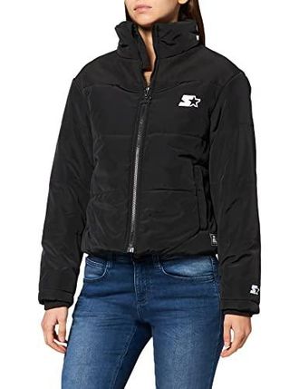 Starter Black Label Starter Black Label Ladies Starter Logo Puffer Jacket, Noir, XL Femme